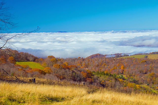 Scenic view of landscape against sky during | ID: 151000041