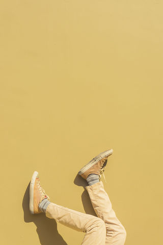 Side view of man holding umbrella against | ID: 160397994