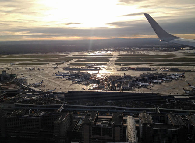 Cropped image of airplane flying over | ID: 79341553
