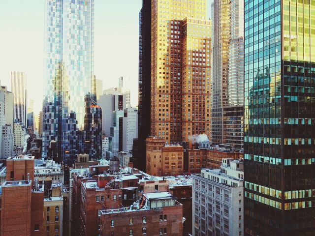 Exterior of city buildings | ID: 28347397