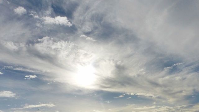 Low angle view of sky in sunlight | ID: 114933997