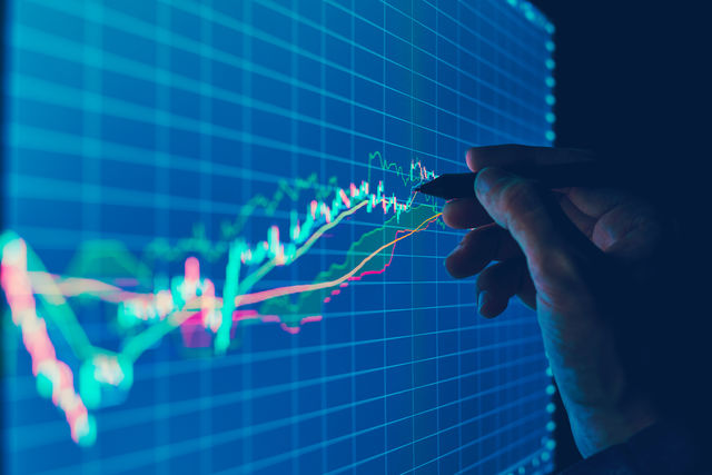 Close-up of hand holding digitized pen by | ID: 151374333