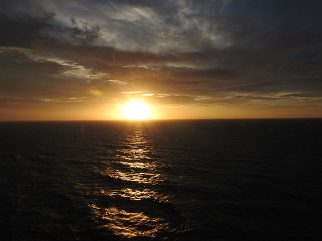 Scenic view of sea during sunset | ID: 135993448