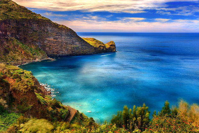 Rock formations in sea | ID: 115200416