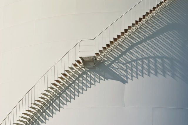 Steps on wall | ID: 79285375