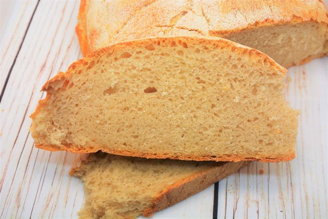 High angle view of sandwich on table | ID: 141052358