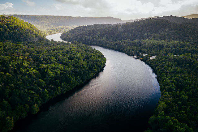 Scenic view of river against sky | ID: 145070562