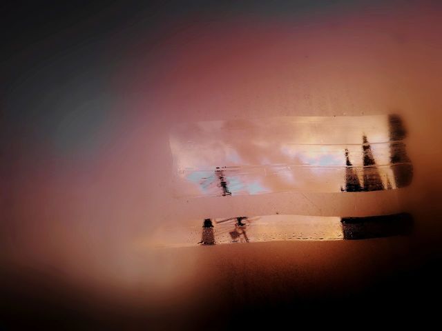 Close-up of steamed glass | ID: 103349710