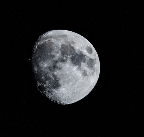 Low angle view of moon in sky at night | ID: 79824882