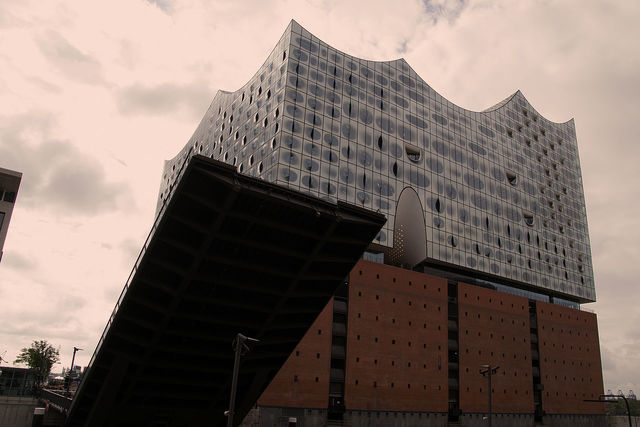Low angle view of building against cloudy sky | ID: 94280689