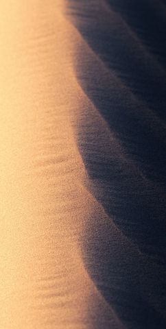 High angle view of shadow on sand | ID: 163035506