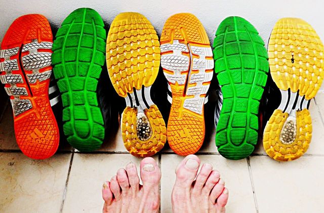 Close-up of human hand on shelf | ID: 88712984