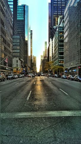 View of city street against sky | ID: 52781273