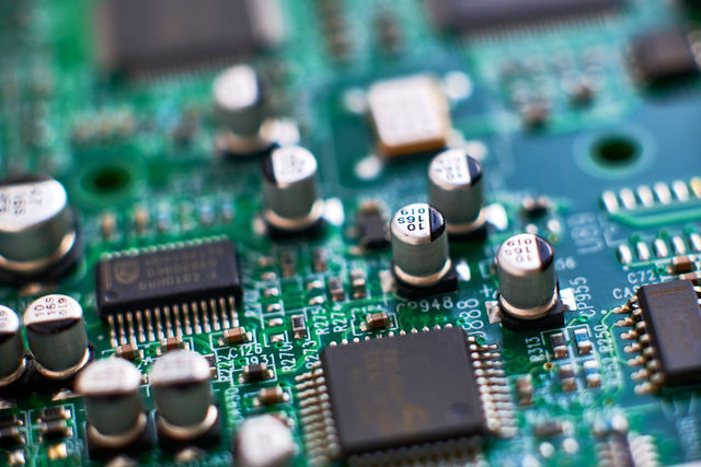 Full frame shot of computer chip | ID: 154284845