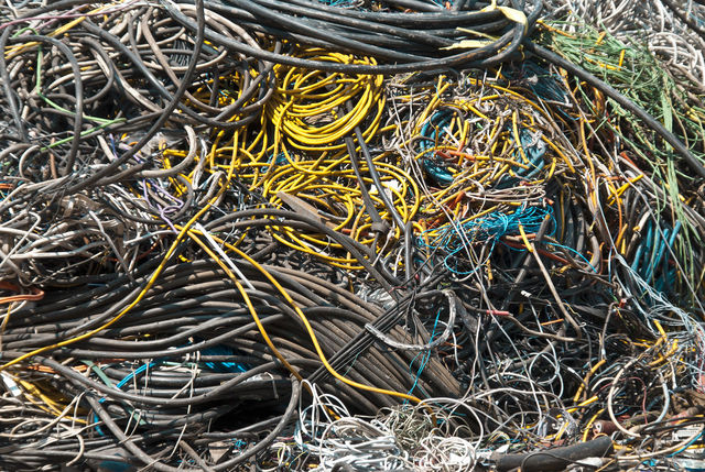 Full frame shot of messy machine part | ID: 144805336