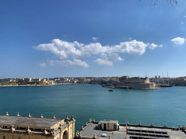 Panoramic view of buildings and sea against | ID: 155989020