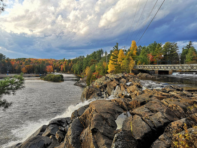 Scenic view of river against sky | ID: 150040877