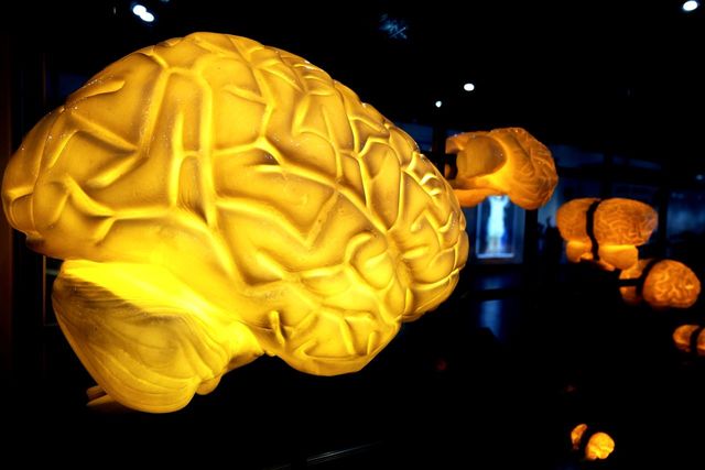 Close-up view of yellow statue | ID: 111502633