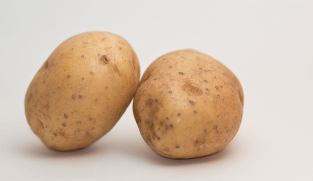 Close-up of two potatoes | ID: 91661328