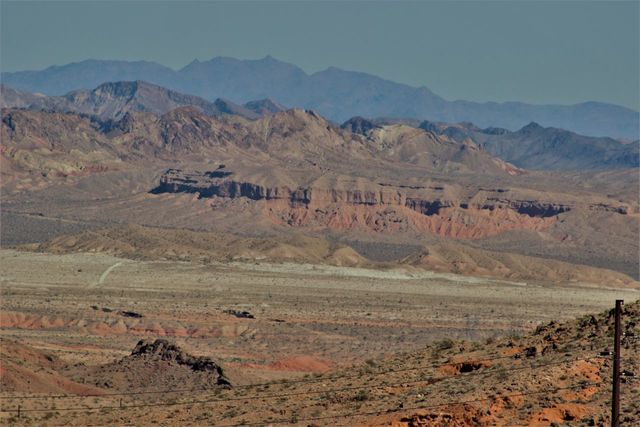Panoramic view of desert against sky | ID: 120646694
