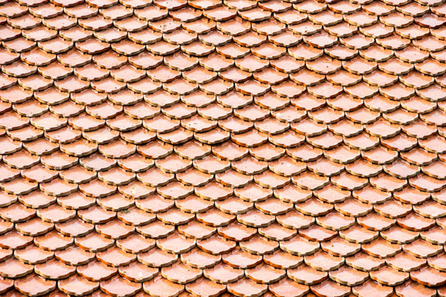 Full frame shot of roof tiles | ID: 138889485